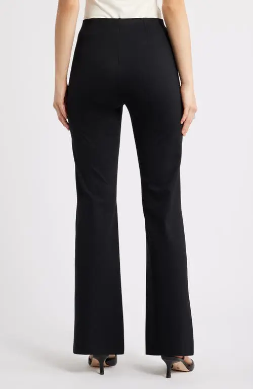 OPEN EDIT High Waist Flare Leg Pants