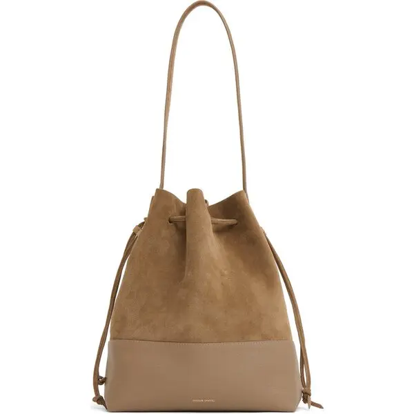 MANSUR GAVRIEL Drawstring Bucket Bag - Anise/anise