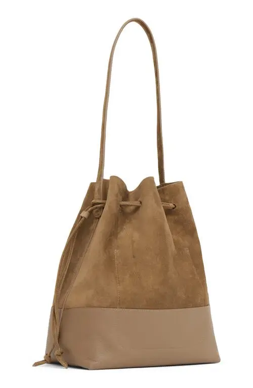 MANSUR GAVRIEL Drawstring Bucket Bag - Anise/anise