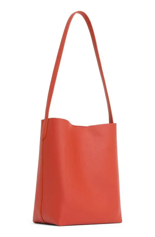 MANSUR GAVRIEL Small Everyday Cabas Leather Tote - Pomodoro