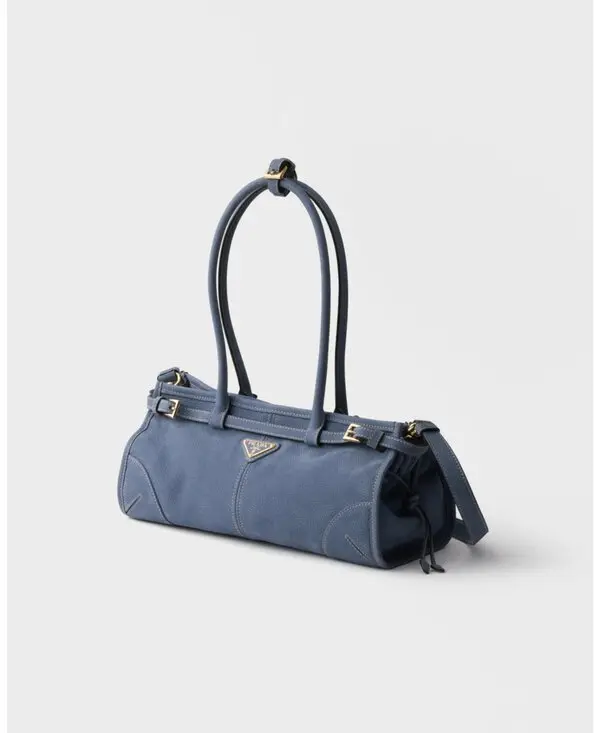 Prada Bonnie Medium Handbag - Blue