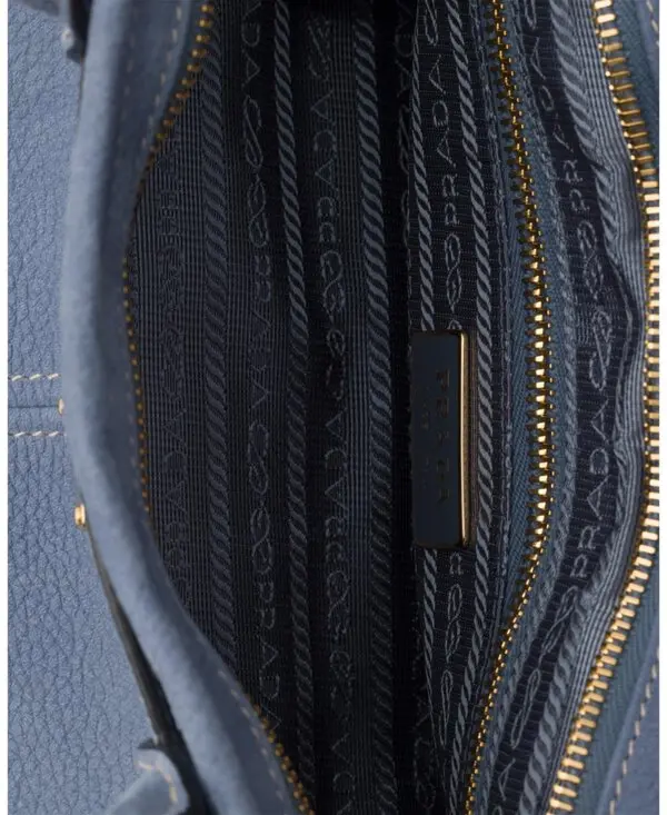 Prada Bonnie Medium Handbag - Blue