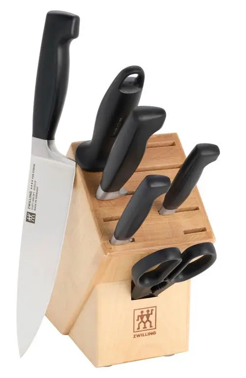 ZWILLING Four Star 7-piece Knife Set - Natural