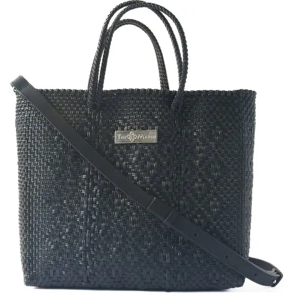 TIN MARIN Large Woven Crossbody Bag