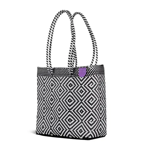 TIN MARIN Greca Woven Tote