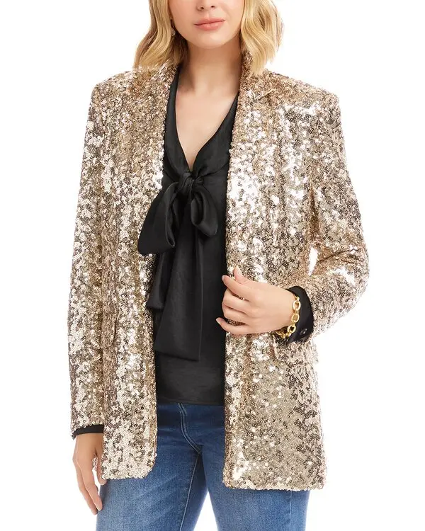 Karen Kane Sequin Blazer