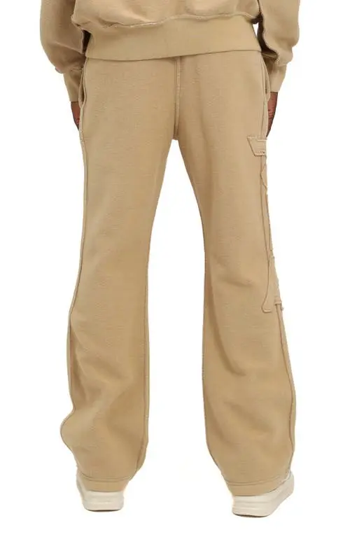 PURPLE BRAND Heavyweight Fleece Flare Leg Pants