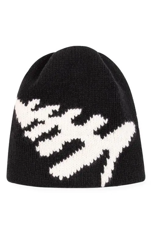 PAPER PLANES Plane Flag Beanie - Black