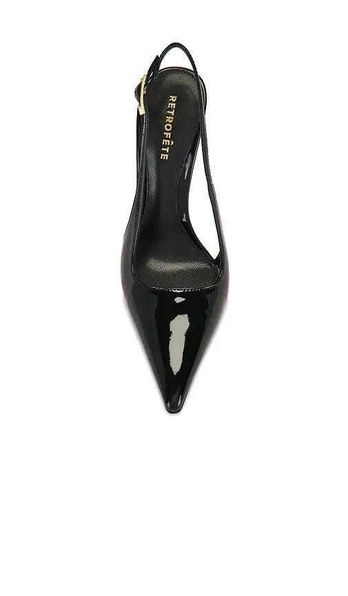 Retrofete Cindy Slingback - Black