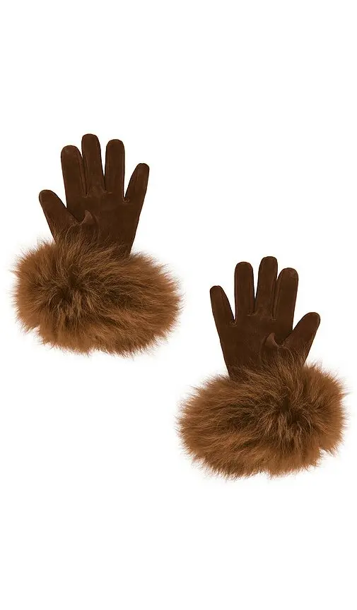 SUSANNA CHOW Dawson Suede Gloves
