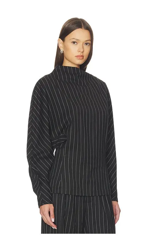 NICHOLAS Bettina Draped Long Sleeve Top