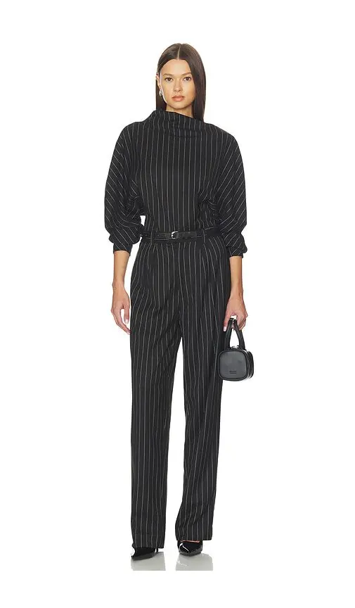 NICHOLAS Bettina Draped Long Sleeve Top