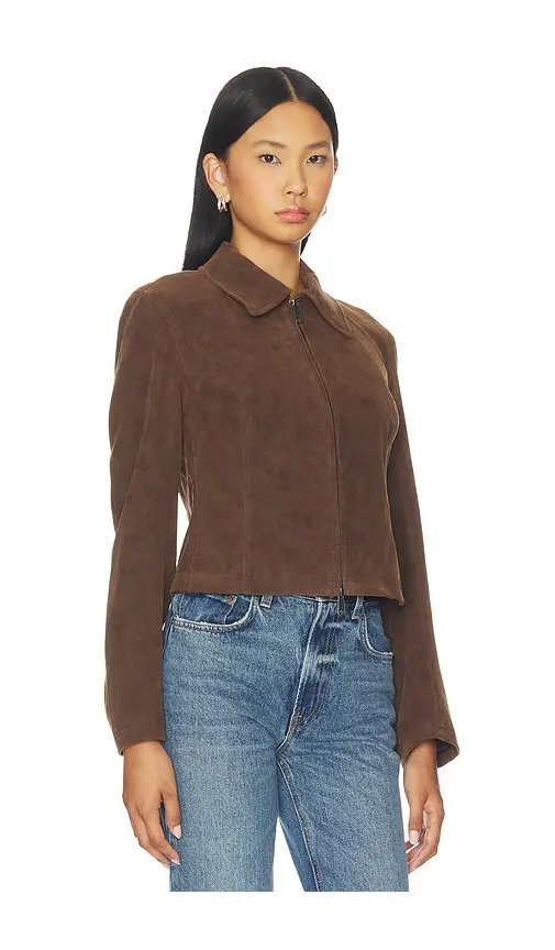 Free People X We The Free River Faux Suede Jacket