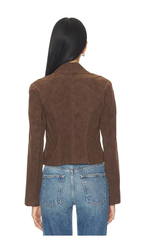 Free People X We The Free River Faux Suede Jacket