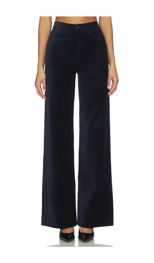 Joe's Jeans The Mia Velveteen Wide Leg Pants - Maritime Blue