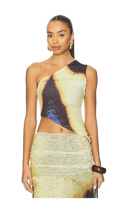 FENERS Besos Night Top - Blue Multi