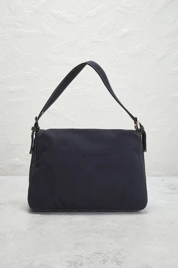 Fendi Monogram Shoulder Bag - Blue