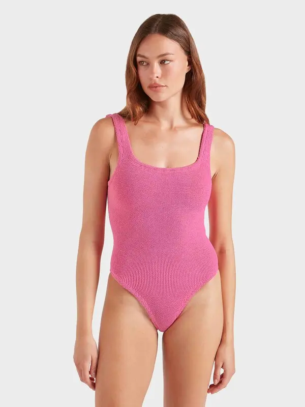Hunza G Coverage Square Neck Swimsuit