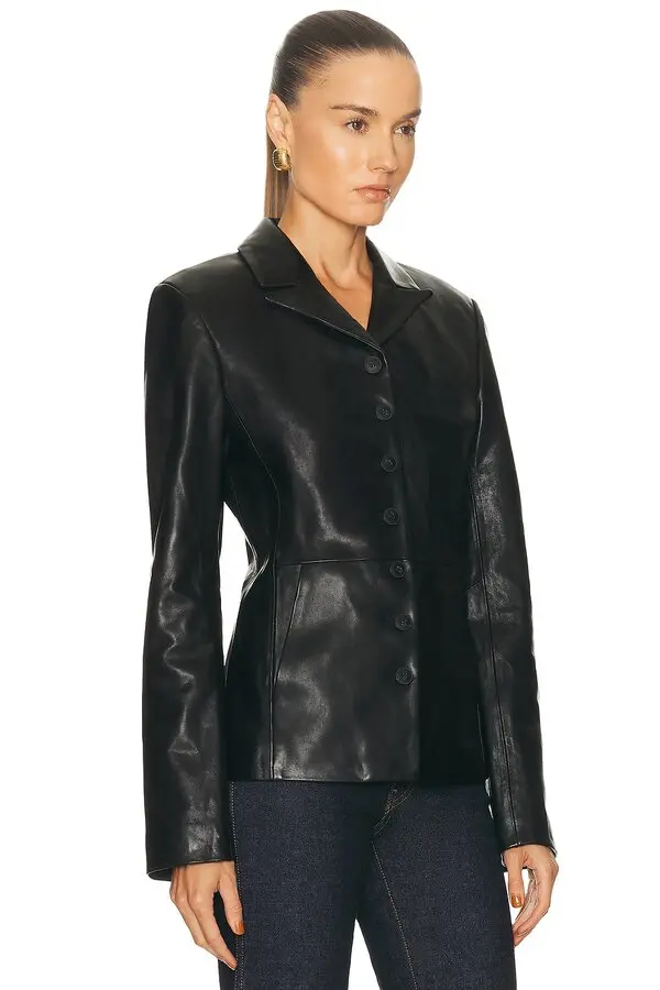 EAVES Sigrun Leather Jacket