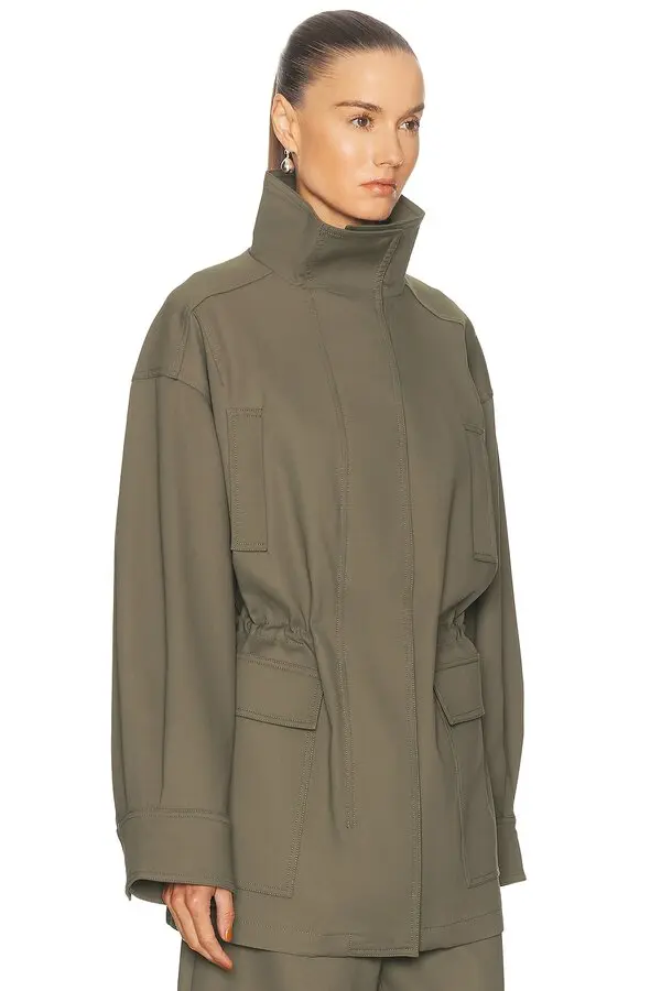 EAVES Mai Compact Suiting Parka Jacket