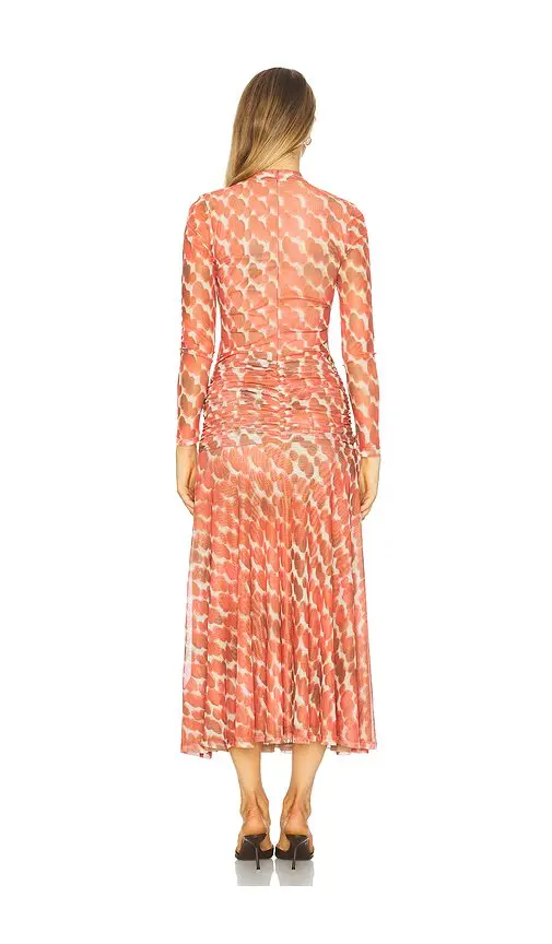 Bardot Lea Printed Mesh Dress
