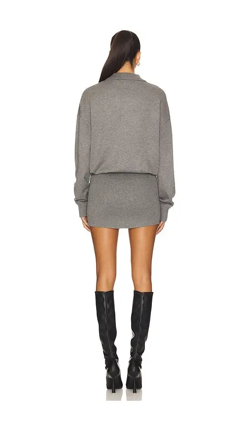 SEROYA Lily Dress - Light Grey
