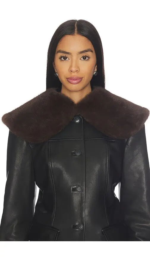 EAVES X Coco Dagna Collar - Camel
