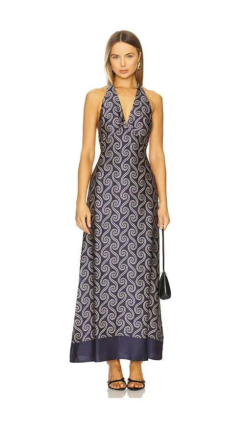 Faithfull The Brand Elidia Maxi Dress - Black