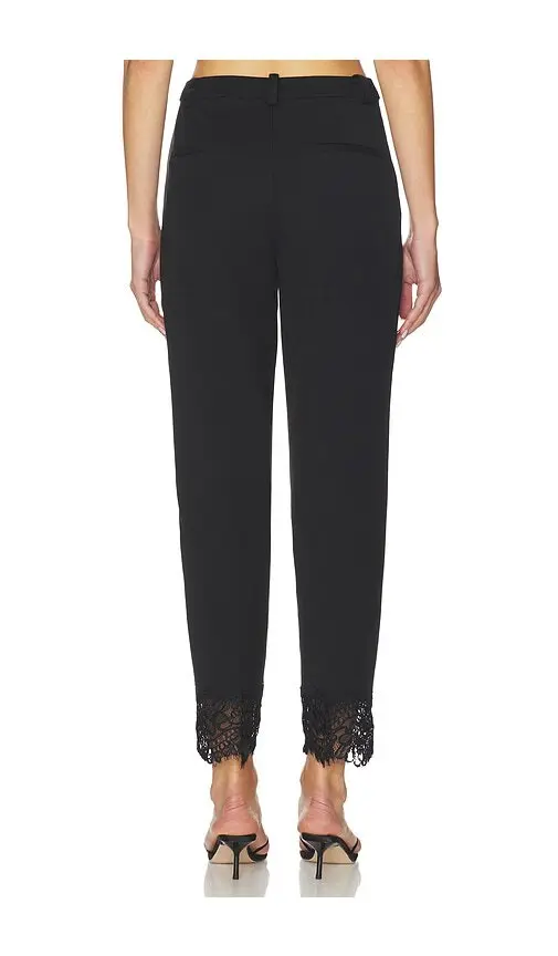 Cami Nyc Cheyenne High Rise Pant With Lace Trim
