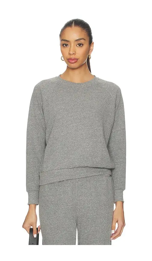PERFECTWHITETEE Alexi French Terry Sweatshirt - Grey