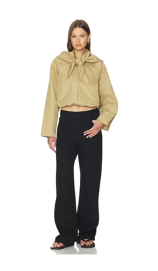 Steve Madden Heidi Jacket With Removable Scarf Tie