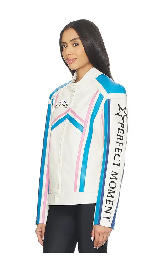 Perfect Moment Leather Racer Jacket
