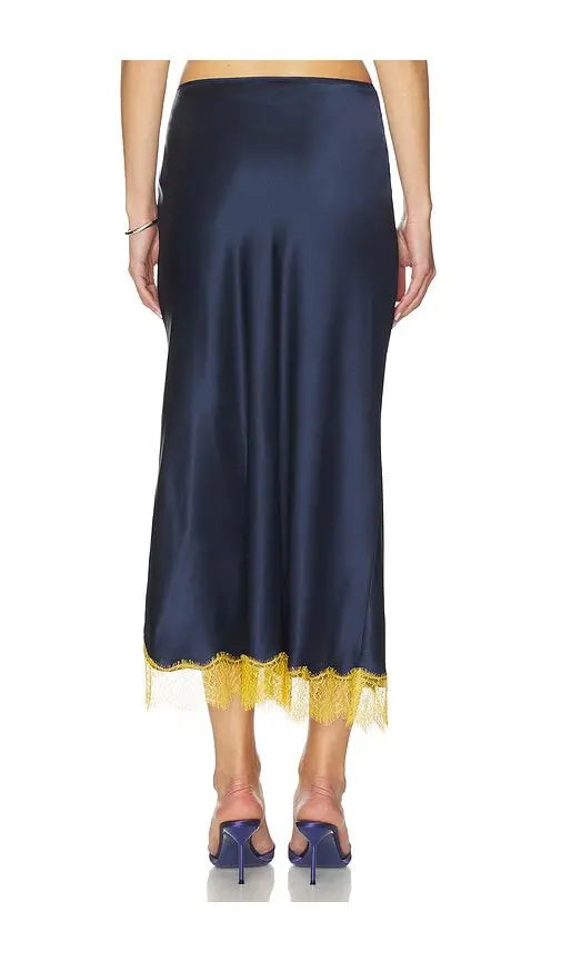 LA LIGNE Lace Slip Skirt