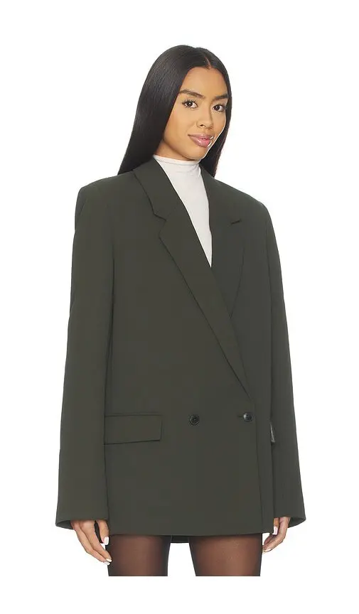 EAVES Alia Double Breasted Blazer - Olive