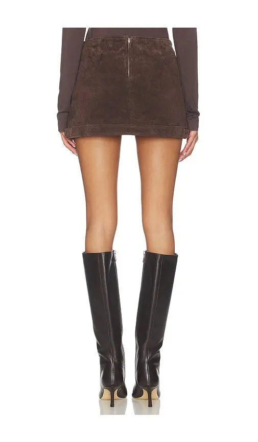 Blanknyc Faux Suede Mini Skirt