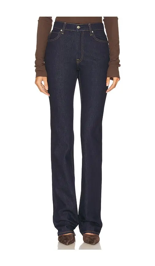 GRLFRND Remy Slim Boot-cut Jeans - Blue