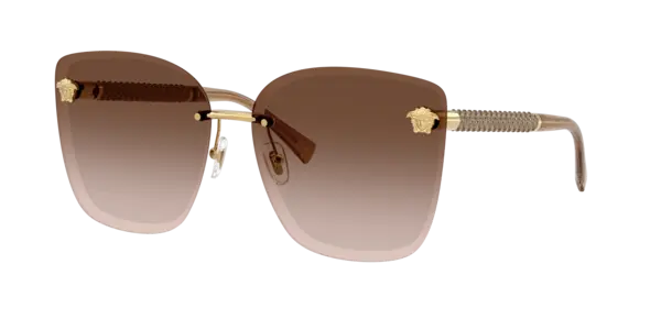 Versace Sunglasses - Light Brown Dark Brown Gradient