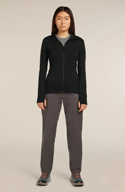 Icebreaker 260 Quantum Merino Wool Hooded Jacket