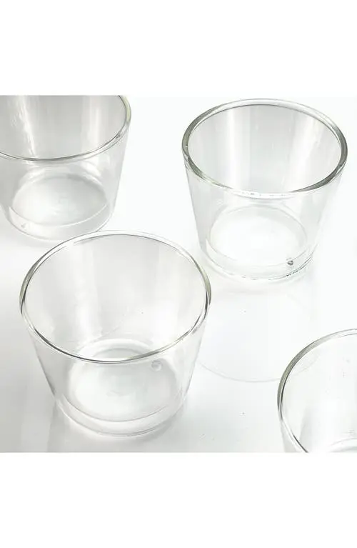 CLOUDNOLA Rocks Set Of 4 Glasses - Clear