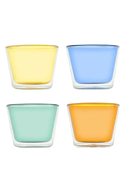 CLOUDNOLA Rocks Set Of 4 Glasses - Multi