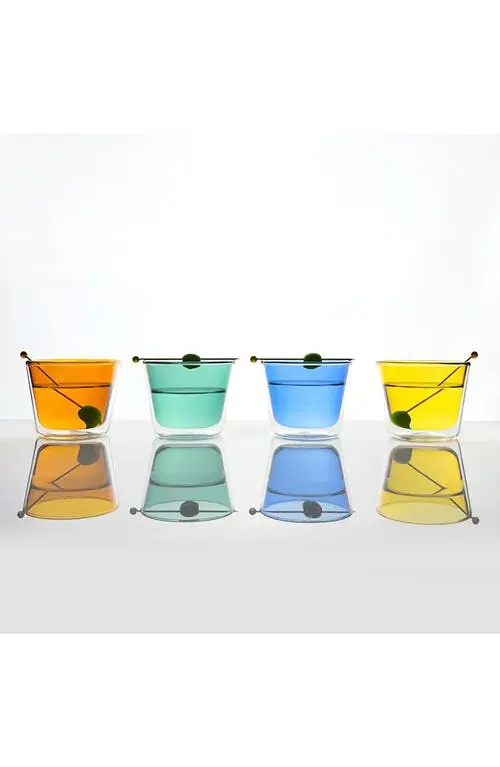 CLOUDNOLA Rocks Set Of 4 Glasses