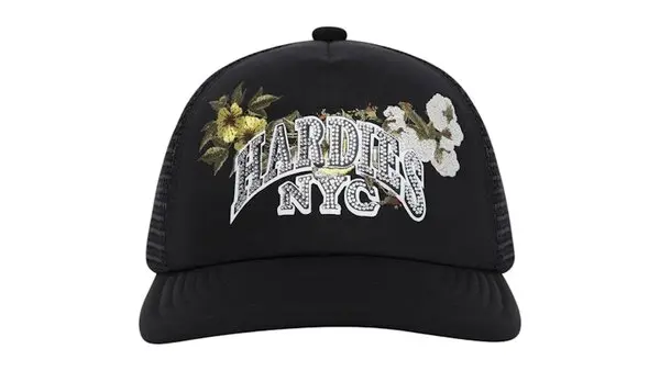 DENIM TEARS Hardies Tears Trucker Cap - Black