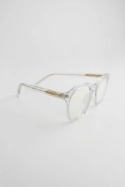 NCMPRBL 46mm Geometric Eyeglasses - Clear