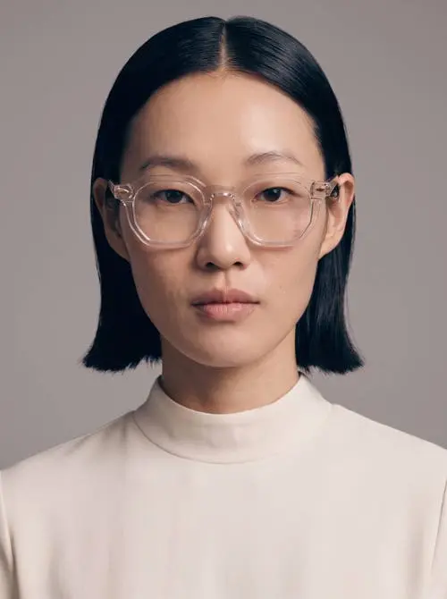 NCMPRBL Geometric Acetate Eyeglasses