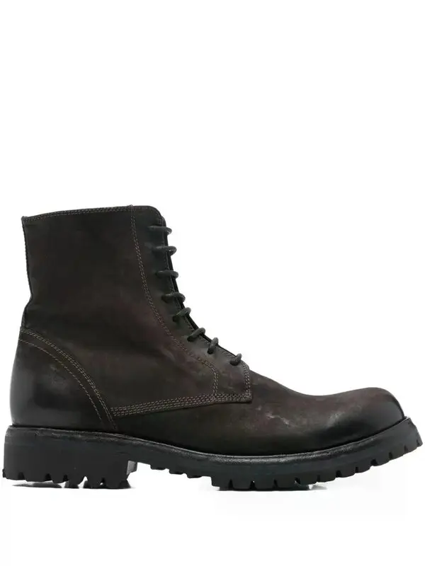 Officine Creative 40mm Ikonic 001 Lace-up Zip Boots