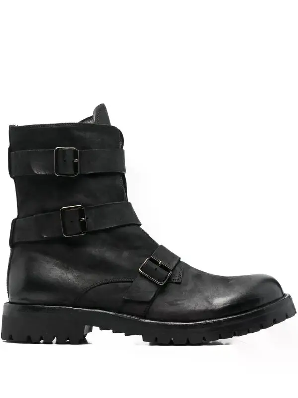Officine Creative 35mm Ikonic 014 Buckle-strap Boots