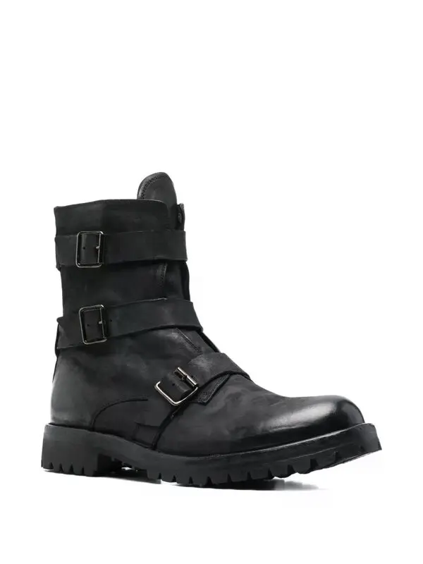 Officine Creative 35mm Ikonic 014 Buckle-strap Boots