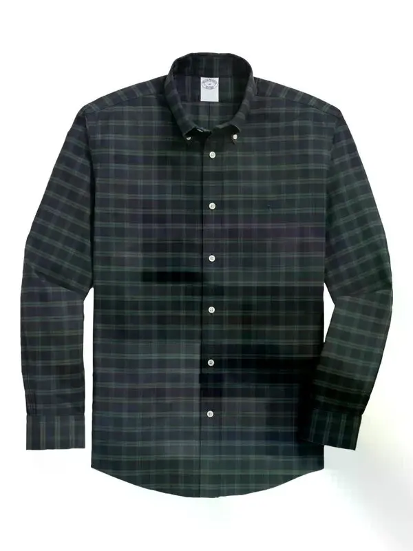 Brooks Brothers Button-down-collar Plaid Shirt