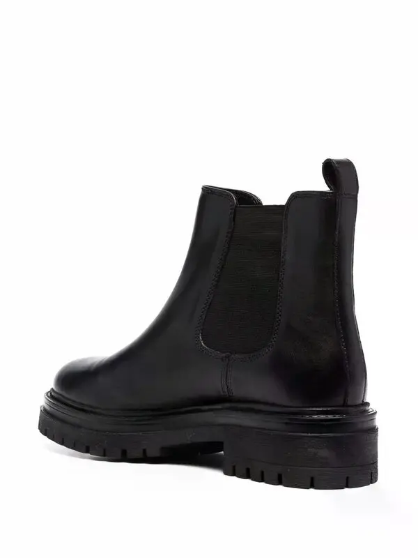 Geox Ankle Chelsea Boots - Black