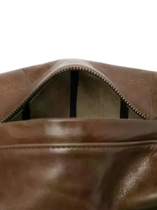 UMA WANG Faux-leather Shoulder Bag - Brown